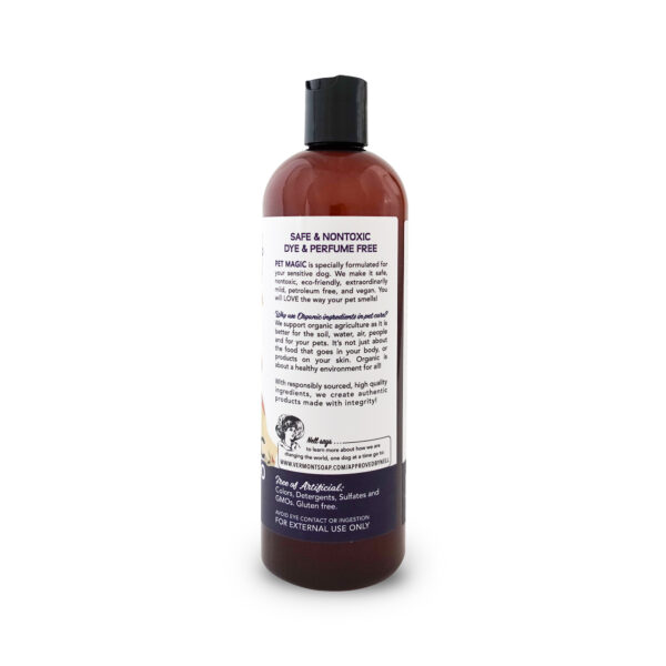 Blueberry Pet Magic Dog Shampoo 16oz Bottle - Vermont Soap
