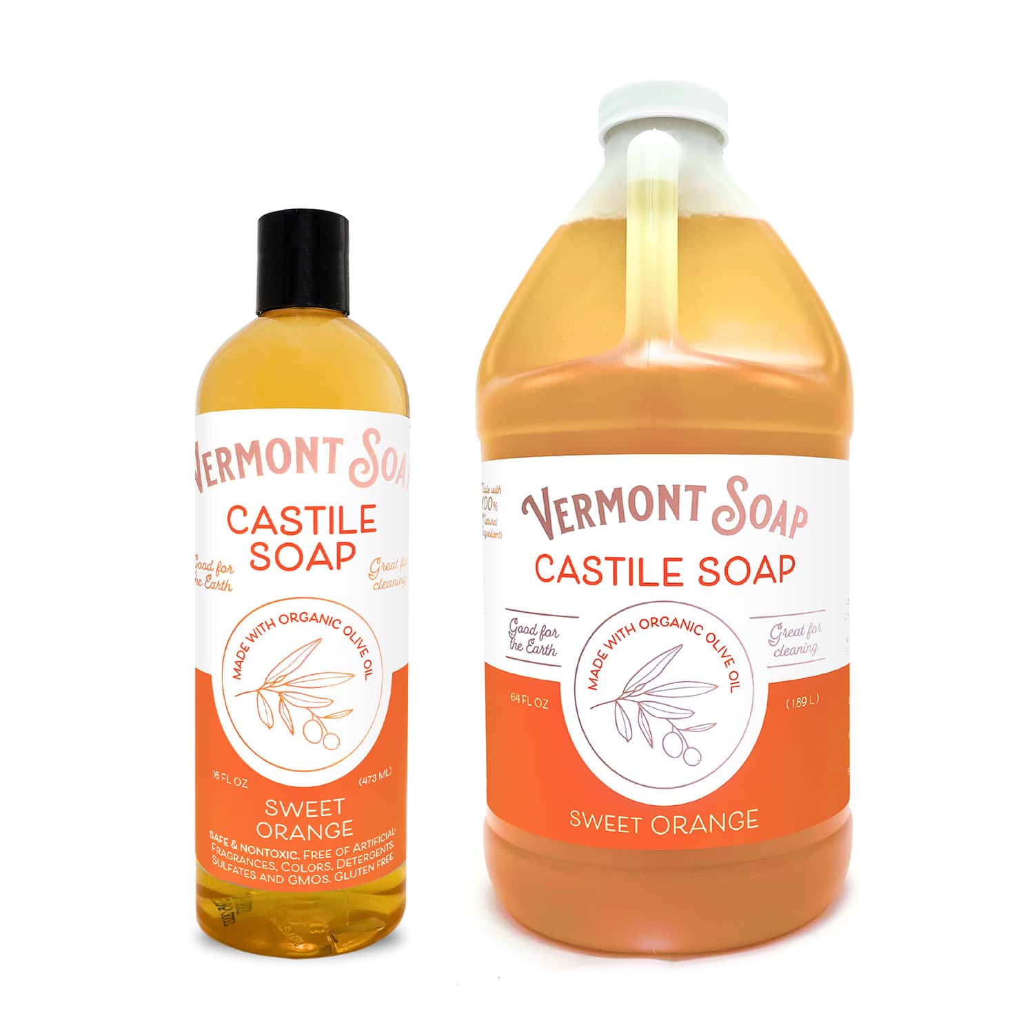 Sweet Orange Castile Soap | Vermont Soap